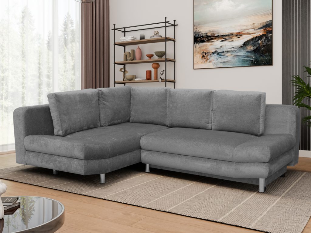 CALI-N (I gr.) minkštas kampas (Aston-17) K | Baldų turgus